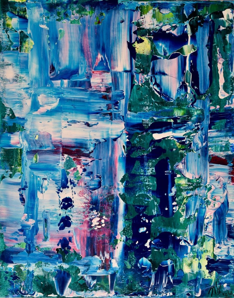 SOLD - "Dreams" - ABSTRACT ART - NESTOR TORO - LOS ANGELES