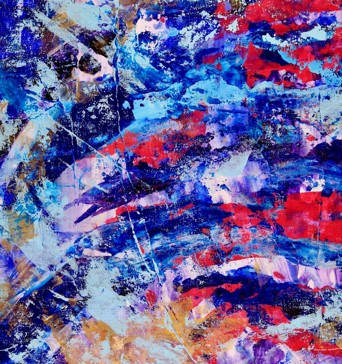 SOLD - Magnetic Dreams 2 - ABSTRACT ART - NESTOR TORO - LOS ANGELES